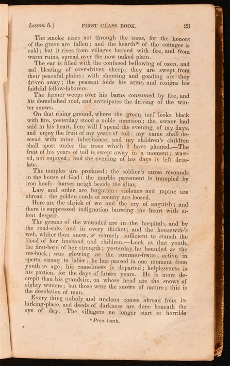 The American First Class Book Or Exercises In Reading And Recitation By John Pierpont Good