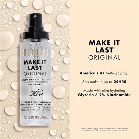 Milani Setting Spray Orignal 60ml Glam It Pakistan
