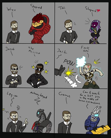 Mass Effect Squad Conversation By Finjix On Deviantart