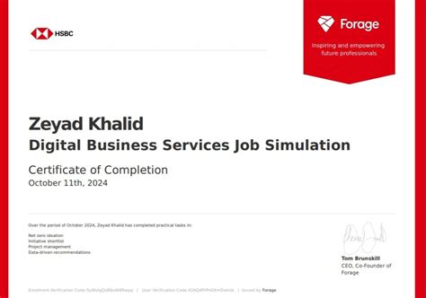 zeyad khalid on linkedin hsbc forage finance investmentbanking