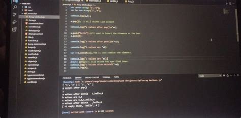 Vanga Vyshnavi On Linkedin Javascript Day 5continues Array Methods 1
