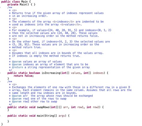 Solved Public Class Main Private Main