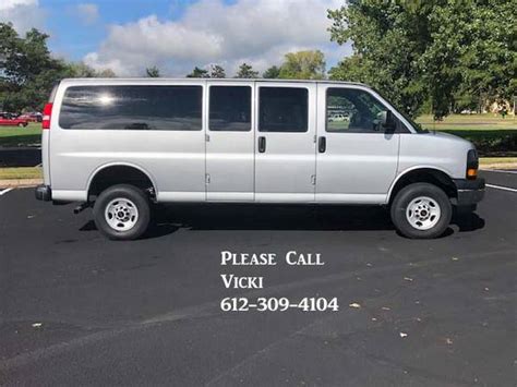 2019 Gmc Savana G3500 Long Bed 5 Pax Quigley 4x4 1500 Mi Cars