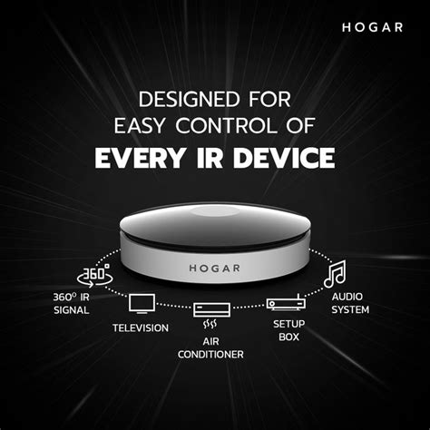 Hogar Ir Controller For Smart Home Entertainment Devices