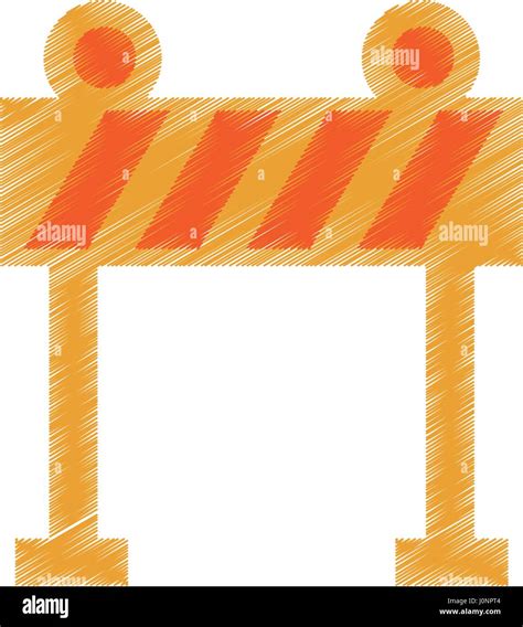 Light Barrier Construction Icon Stock Vector Image And Art Alamy