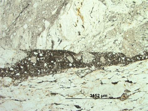 Thin Section Of Mylonitecataclasitepseudotachylite Album On Imgur