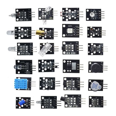 For Arduino 45 In 1 Sensors Modules Starter Kit Better Than 37in1 Sensor Kit 37 In 1 Sensor Kit