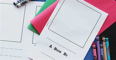 How To Make A Book For Preschoolers