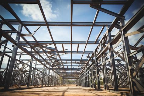 Premium Photo Steel Frame Structure