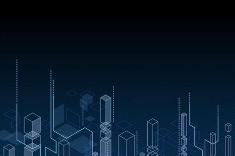 Premium Photo Abstract Technology Wallpaper With Digital Squares On