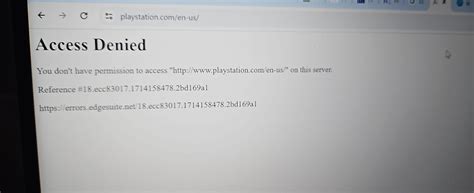 access denied playstation website r playstation