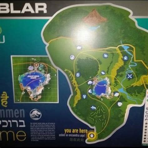 Jurassic World Park Map Prebuilt Layouts Coming To Jurassic World