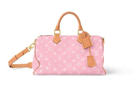 Louis Vuitton Speedy P9 Bandouliere 40 Candy Rose De La Collection In