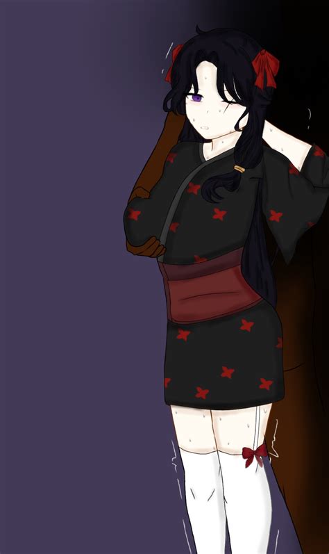 Rule 34 1boy 1girls Akiko Onb Black Hair Blush Dark Skin Female