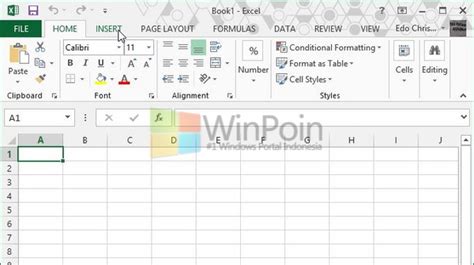 Cara Memberi Watermark Pada Excel 2013