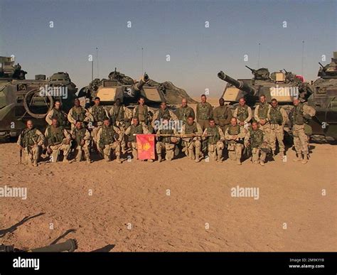 Us Marine Corps Usmc Marine Staff Non Commissioned Officers Nco And Officers Of Echo Company
