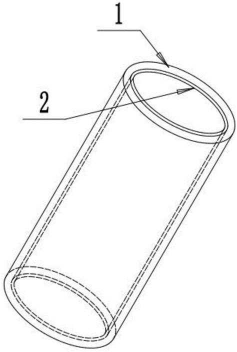 一种可重复使用的耐磨混凝土泵管的制作方法