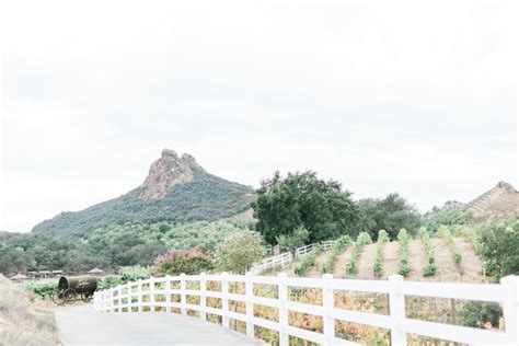 Saddlerock Ranch And Vineyard Malibu California Wedding Venue