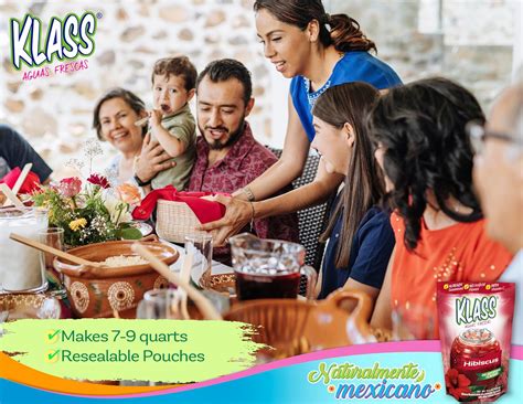 Klass Aguas Frescas Mezcla De Bebidas De Hibisco Sin Sabores