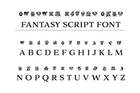 Fantasy Script 24 Font By Alavays · Creative Fabrica