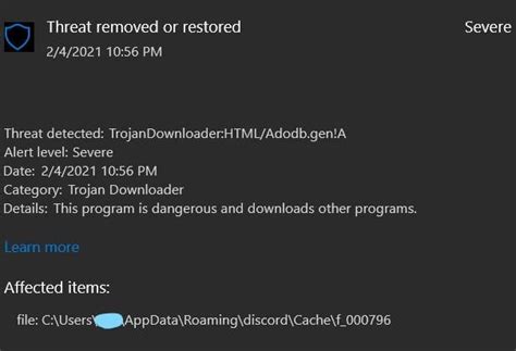 Trojan Virus From Discord Rdiscordapp