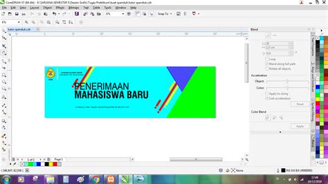 TUTORIAL MEMBUAT SPANDUK DENGAN MENGGUNAKAN CORELDRAW X7