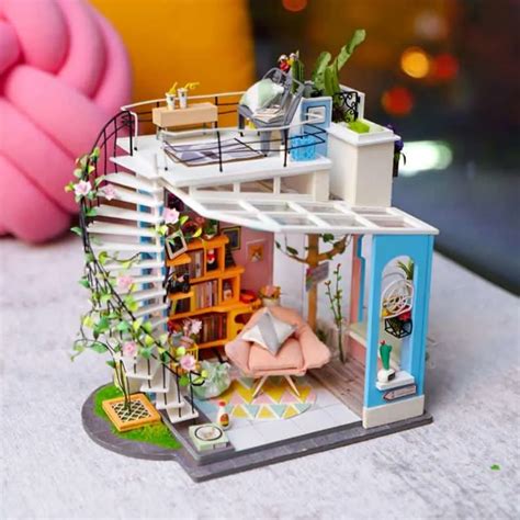 Build Your Own Diy Miniature Dollhouse Kits You Need To See To Believe