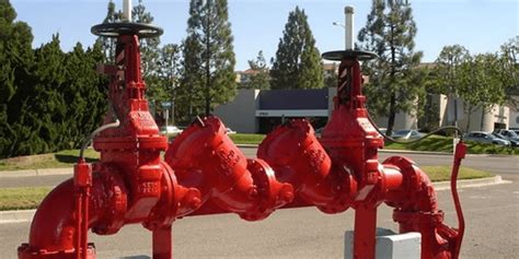 Backflow Preventer Types Nfpa