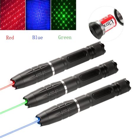 High Power Laser Pointer Torch 445nm 10000m Multifunction Focusable Red