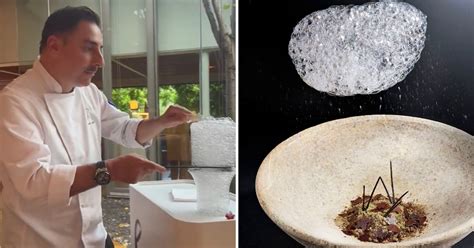 El Postre De Jordi Roca Que Ha Abierto El Debate En Redes Una Nube Voladora Que Llueve Sobre El