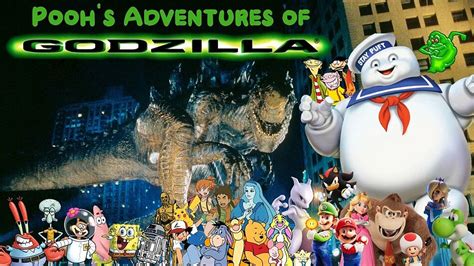 Poohs Adventures Of Godzilla 1998 Poohs Adventures