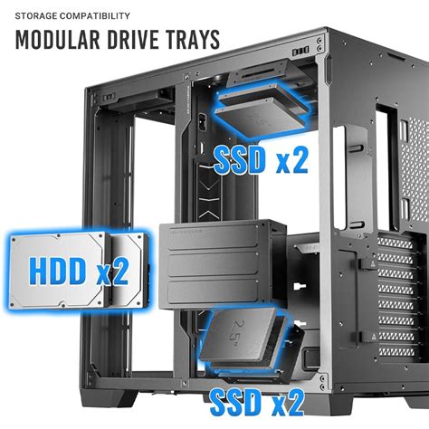 VỎ Case Antec C8 Black