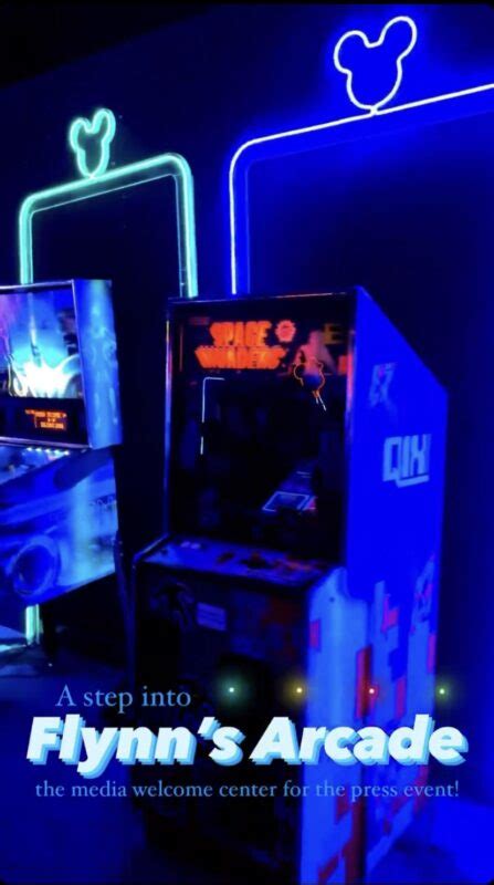 Disney Creates Flynns Arcade Inspired Space Exclusively For Tron