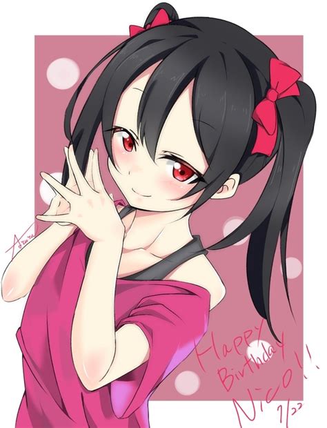Aruru Illust Yazawa Nico Love Live Love Live School Idol Festival