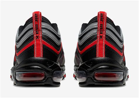 Nike Air Max 97 Black Red Silver 921826 014 Release Date Sbd