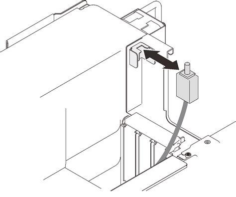 Install The Intrusion Switch Thinksystem Sr860 V2 Lenovo Docs