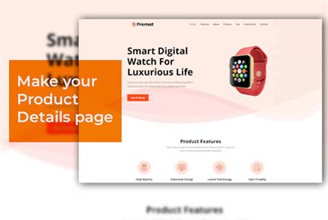 Create Product Details Website With Html Css And Js By Shahidul Shakil Fiverr