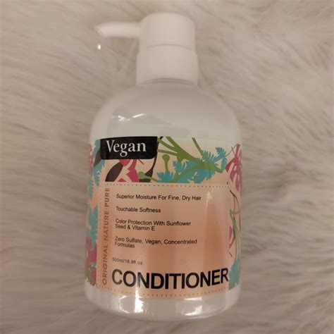 Vegan Conditioner 500ml For Fine And Dry Shopee Malaysia