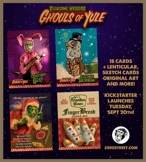 Ghouls Of Yule Launches Tuesday Sept 20 The Art Of Robert Jimenez