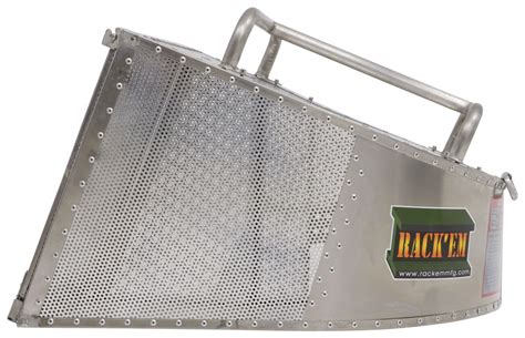 Rackem Grass Catcher For Bobcat Lawn Mower Deck With Built In Bracket