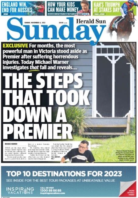 Fringe Conspiracy Theory Packaged As News On Todays Herald Sun Front