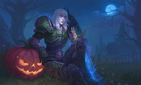 Artstation Sally Whitemane Death Knight