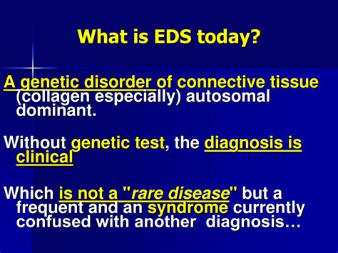 Ppt Ehlers Danlos Syndrome Eds Powerpoint Presentation Free Download