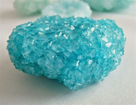 Borax Crystals Magnified