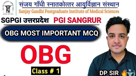 Sgpgi Special Classes।। Pgimer Special Classes।। Class 1 Cho Nursing