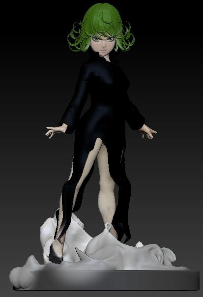 Stl File Tatsumaki One Punch Man・model To Download And 3d Print・cults
