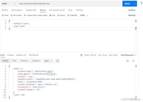 Nodejs 处理请求node项目请求 Csdn博客