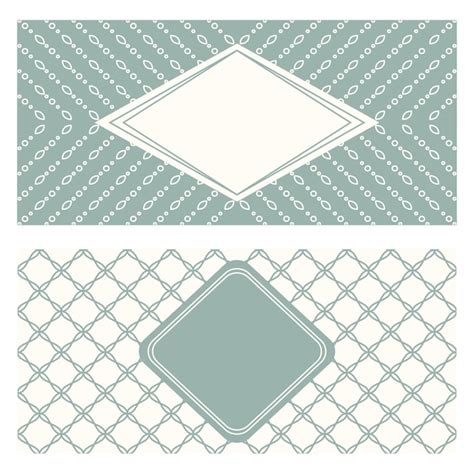 Premium Vector Monochrome Banner Templates Patterned Abstract