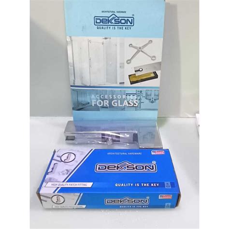 Jual Patch Fitting 40 Dekkson Penjepit Pintu Kaca Atas Pt40 Shopee