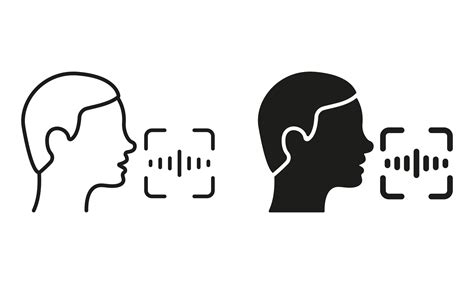 Identification By Voice Pictogram Voice Assistant Speak For Access